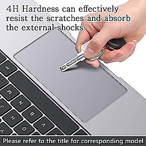 Puccy 2 Pack Touch Pad Film Protector, compatible with ALIENWARE Area 51m 20Q11L 17.3" TPU TouchPad Trackpad Guard （ Not Tempered Glass Screen Protectors ） new version