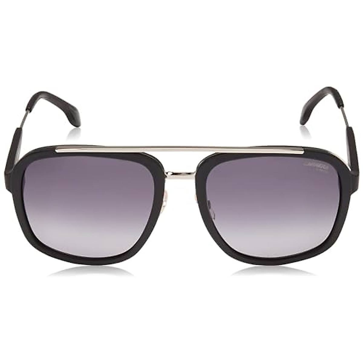 Carrera Men's CA133/S Pilot Sunglasses, Matte Black Ruthenium/Dark Gray Gradient, 57 mm