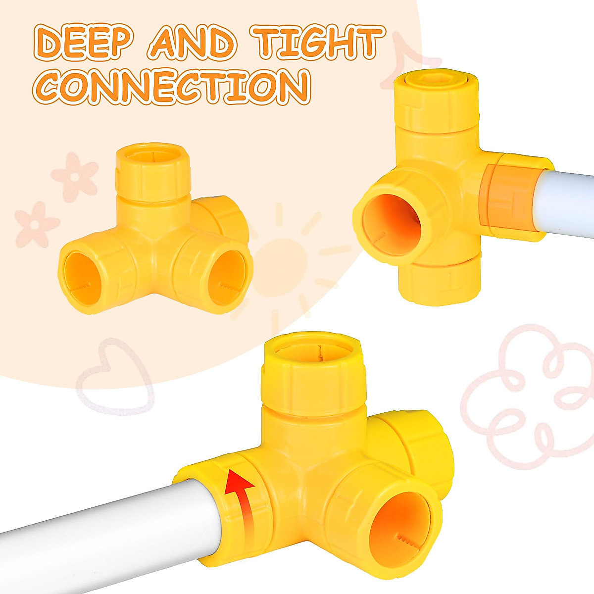 Display Riser Upgrade Stuffed Animal Storage, Large Stuffed Animal Organizer with Elastic Band and Net, Space Save Plush Toy Holder, PVC Stuffed Animal Zoo Cage for Nursery Play Room