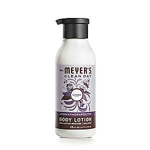 MRS. MEYER'S CLEAN DAY Body Lotion, Long-Lasting, Non-Greasy Moisturizer, Cruelty Free Formula, Lavender Scent, 15.5 oz