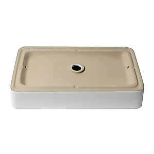 ALFI brand ABC902-W Bathroom Sink, White