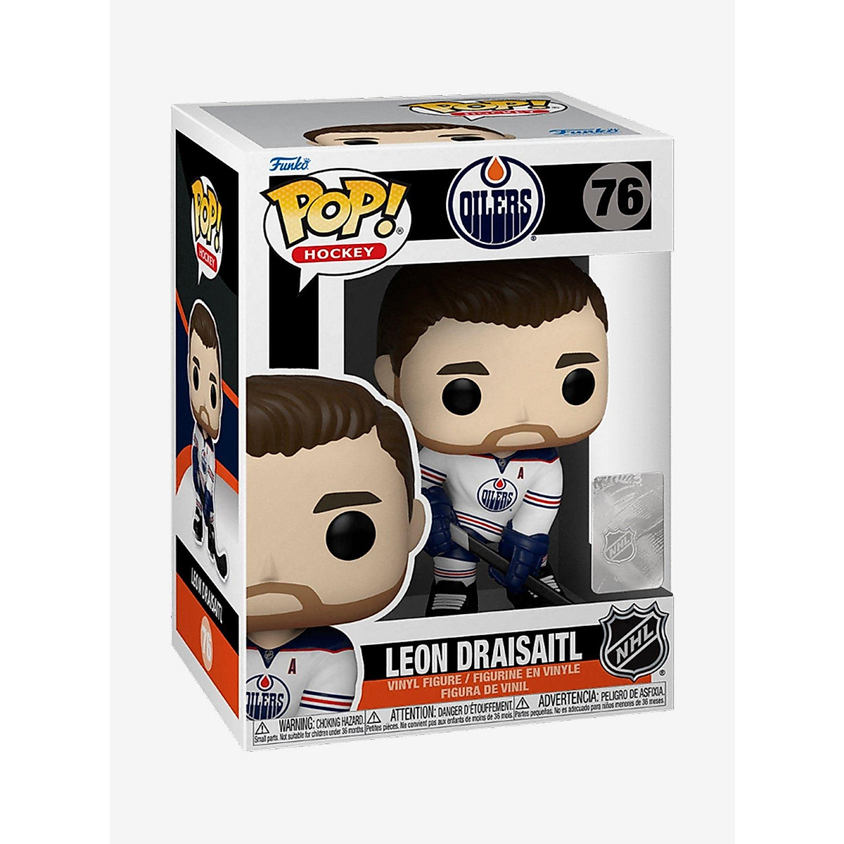 Funko POP Pop! NHL: Oilers - Leon Draisaitl (Road Uniform) Multicolor