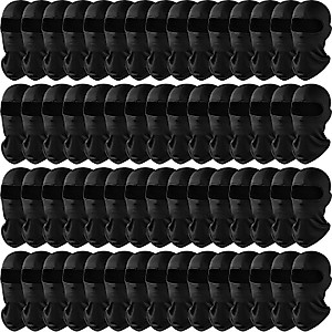 60 Pcs Balaclava Face Masks Men Full Face Cover Balaclava Mask Pasamontañas Ski Mask Winter Mask for Men Women (Black)