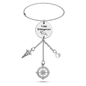 Phlebotomist Gift Car Rear View Mirror Pendant Phlebotomist Car Hanging Ornament for Women Phlebotomy Technician Nurse Gift Phlebotomy Student Graduation Gift for Technician Hematologist Birthday Gift