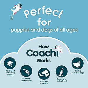 Coachi Whizzclick, 2-in-1 Combined Clicker and Whistle, Dog Training Whistle for Recall and Clicker Training for Rewarding, Adjustable and Reflective Lanyard, Suitable for Dogs and Puppies