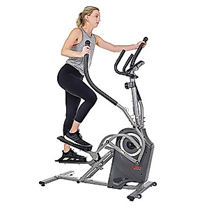 Sunny Health & Fitness Pro Cardio Climber - SF-E3914, Gray