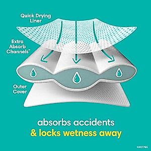 Pampers Easy Ups Pull On Training Pants My Little Pony, 4T-5T, 104 Count with Sensitive Water Based Baby Wipes 4X Pop-Top Packs (336 Count)