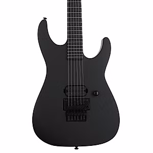 ESP LTD M-Black Metal Electric Guitar, Black Satin