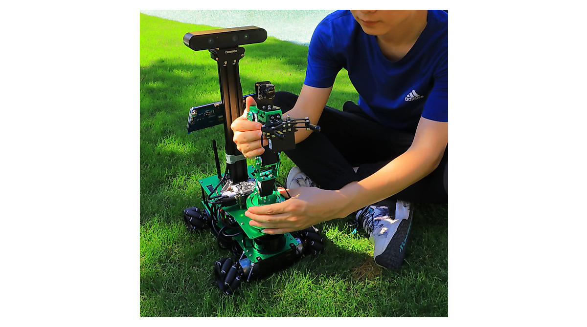 Yahboom Jetson Nano TX2-NX ROS Robot Kit: AI & Human Interaction