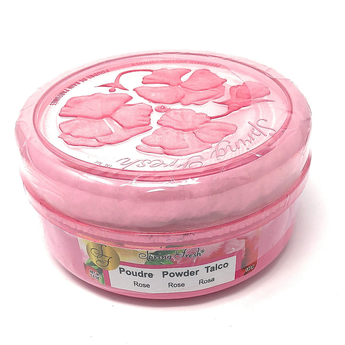 Belcam Bath Therapy Spring Fresh Dusting Powder with Puff Bundle (5 Ounce Each) - Lavender, Tranquil Breeze, and Rose