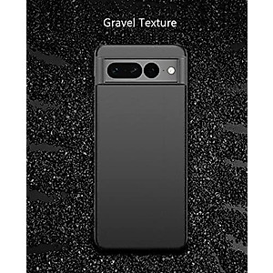 Bastmei Google Pixel 7 Pro 5G Case (2022) - Ultra-Light, Slim Camera Protection Hard PC Cover - Gravel Black