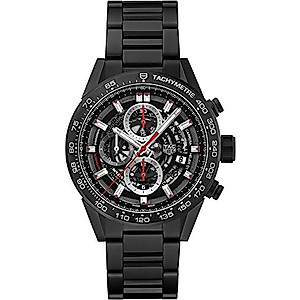 Tag Heuer Carrera Chronograph Automatic Black Dial Mens Watch CAR2090.BH0729