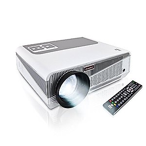 Full HD 1080p Hi-Res Mini Portable Smart Video Cinema Home Theater Projector - Built-In Dual Core Android Computer, WiFi Wireless Multimedia, LCD+LED, HDMI & USB Inputs for Blu Ray PC Laptop & TV