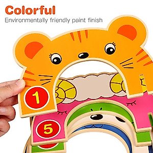 Toddmomy 1Set Wooden Croquet Set,Kids Animals Croquet Set Indoor Outdoor Croquet Game Set for Boys and Girls Gift