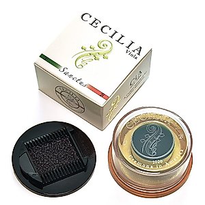 CECILIA 'Sanctus' Rosin for Viola, Rosin Specially Formulated Viola Rosin for Viola Bows with Included Rosin Spreader (Full Cake)