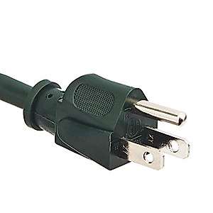 Toro 51621 UltraPlus Leaf Blower Vacuum, Variable-Speed (up to 250 mph) with Metal Impeller, 12 amp,Red & AmazonBasics 16/3 Vinyl Outdoor Extension Cord, Green, 100 Foot