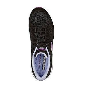 Skechers Womens/Ladies Skech-Air Extreme 2.0 Classic Vibe Sneakers (8) (Black/Lavender)