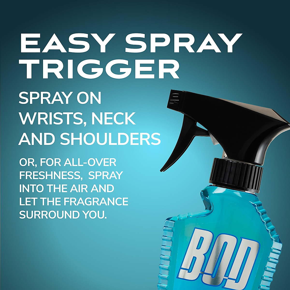 BOD man Fragrance Body Spray, Blue Surf, 8 fl oz
