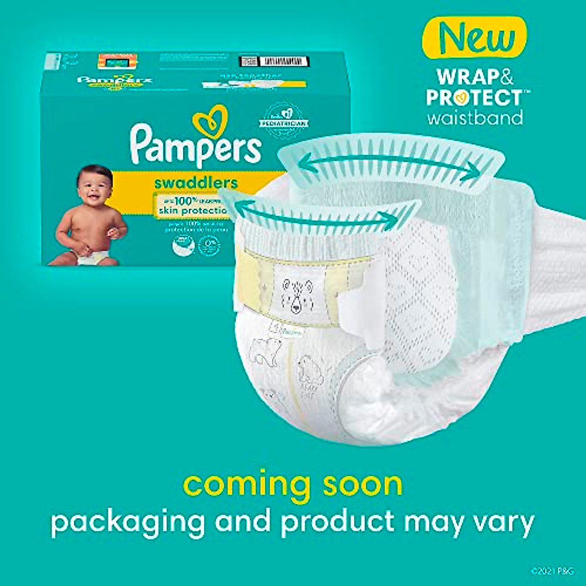 Pampers Swaddlers Active Baby Diaper Size 3 78 Count