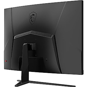 MSI G32C4X, 32" Gaming Monitor, 1920 x 1080 (FHD) Curved Gaming Monitor, 1 ms, 250Hz, FreeSync, 1500R, HDMI, DisplayPort, Tilt Adjustable, Black
