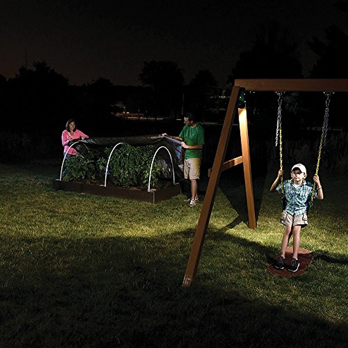 Beams MB310 80 Lumen Wireless Battery Powered Motion Sensing LED Mini Spotlight, 1-Pack, Brown