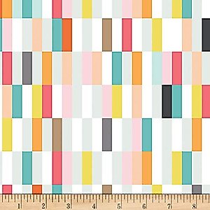 Art Gallery Fabrics Art Gallery Boardwalk Delight Ice Cream Shop Fabric, Pink