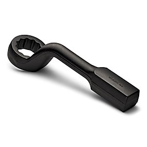 Striking Box Wrench 12 Point 45 Offset Handle Black 1 1/2"