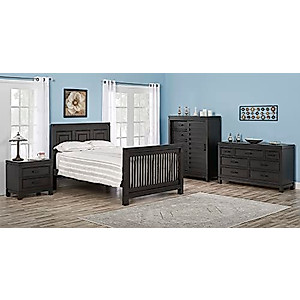 Soho Baby 40037940 Manchester Premium Soft Closing 7-Drawer Dresser, Smooth Black Iron Finish