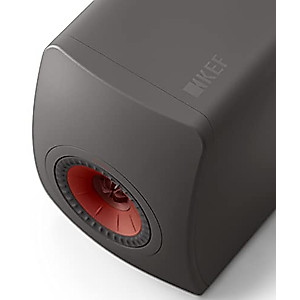 KEF LS50 Meta Passive Bookshelf Speakers - Pair (Titanium Grey)