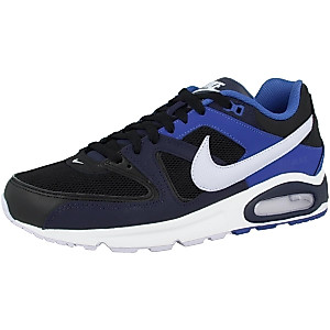 Nike Men's Air Max Command Running Shoes, Black/Ghost-Blackened Blue, 9.5 M US
