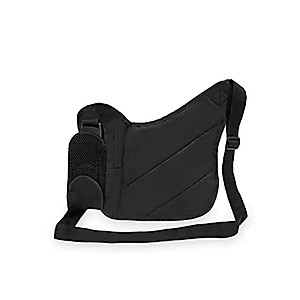 Everest Messenger Bag - Medium, Black, One Size