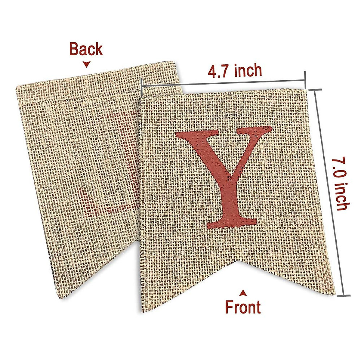 Happy Fall Yall Burlap Banner for Fireplace Thanksgiving Decor Fall Sign Mantel Autumn Rustic Maple Leaf Pumpkin Harvest Banner Decorations Home Wall Hanging Indoor Outdoor Office