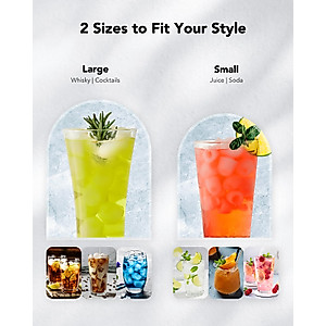 BEBISUNY Ice Makers Countertop - Ice Maker Machine 6 Mins 9 Bullet Ice, 26 Lbs/24 Hrs, Portable Countertop Ice Maker with Self Cleaning Function, Ice Maker for Home/Kitchen/Party, Stainless Steel