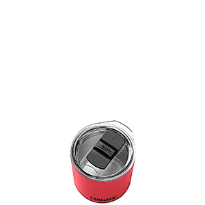 CamelBak Horizon 10oz Rocks Tumbler - Cocktail Glass - Insulated Stainless Steel - Tri-Mode Lid - Wild Strawberry