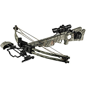 UTG 4X32 1" Crossbow Scope, Pro 5-Step RGB Reticle, QD Rings