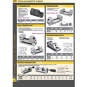 HHIP 3900-2603 2' Precision Sine Vise, 2-5/8' Opening