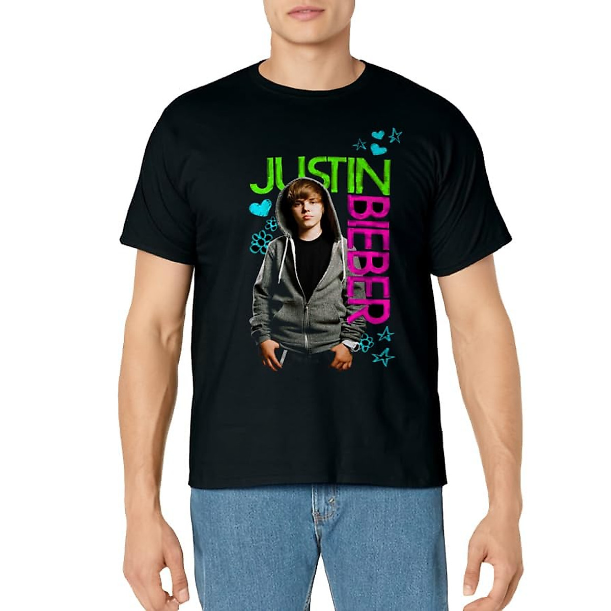 Official Justin Bieber Black T-Shirt