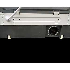 Panda 1.70 cu.ft Portable Washing Machine, High-End Fully Automatic Compact Washer, 11lbs Capacity, Folding Window, White