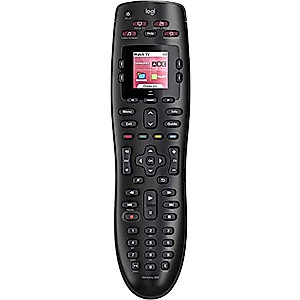 Logitech Harmony 665 Advanced Remote Control, Universal Entertainment Remote, Replaces up to 10 remotes with Guided Online Set-up and Interactive Help (Renewed)
