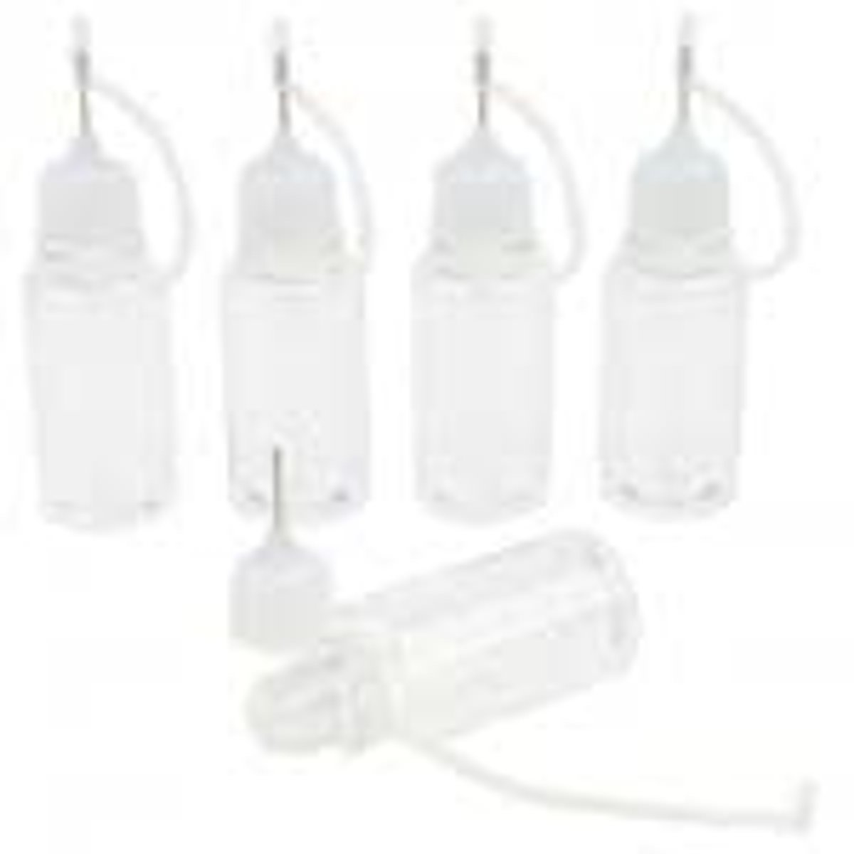 Needle Tip Glue Bottles, Empty Dropper Plastic Bottles Needle Tip Squeezable Liquid Bottle, Refillable Squeeze Tip Applicator(50ml)