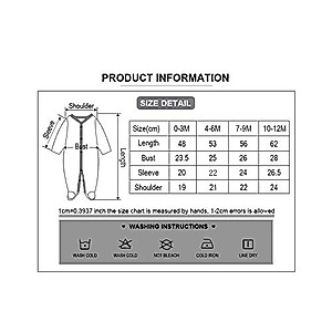 Kiddiezoom Baby and Toddler Boys'Snug Fit Footed Cotton Pajamas Cotton Footed Sleep and Play