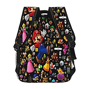 JOGB Cartoon Backpack Lightweight Bookbag Travel Laptop Backpack for Boys Girls