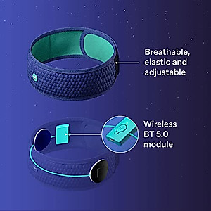 HoomBand | Bluetooth Sleep Headphones | Headband for Sleep, Travel, Meditation | Free Access to Hypnotic Stories and Sounds Created by Sleep Experts | Charging Cable Included