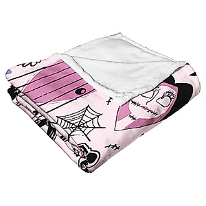 Northwest Nightmare Before Christmas Silk Touch Throw Blanket, 50" x 60", Valentines Pattern