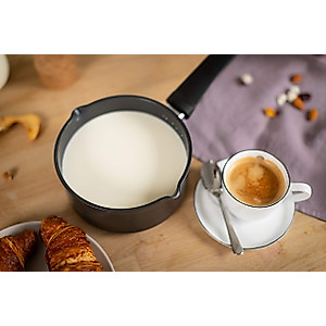 Kuhn Rikon "Easy Induction" Milk pan, 6.30", Black
