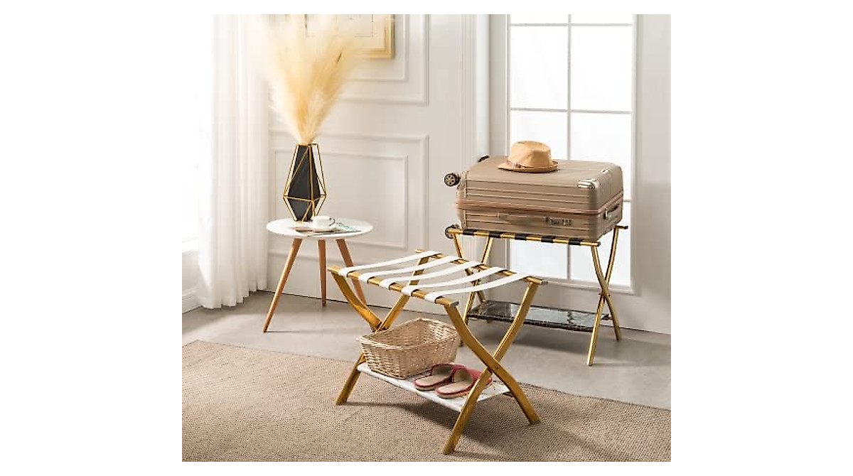 Winsihams Deluxe Luggage Rack for Guest Room - Elevate Your Travel ...