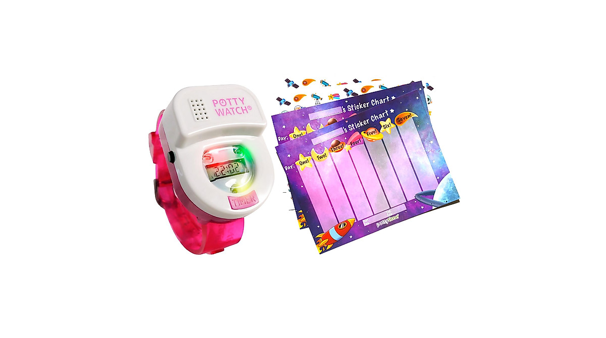 Potty Time Watch & Sticker Set for Fun Training