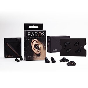 Concert Ear Plugs High Fidelity – Festival Ear Plugs and Live Event Hearing Protection – Comfortable, Reusable Musicians Ear Plugs for Sound Reduction – Protect Your Hearing