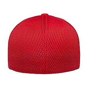The Hat Pros | Flexfit Ultrafibre Airmesh Fitted Cap (as1, Alpha, l, x_l, Red)