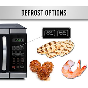 Farberware FMO11AHTBKM Countertop Microwave Oven, Black